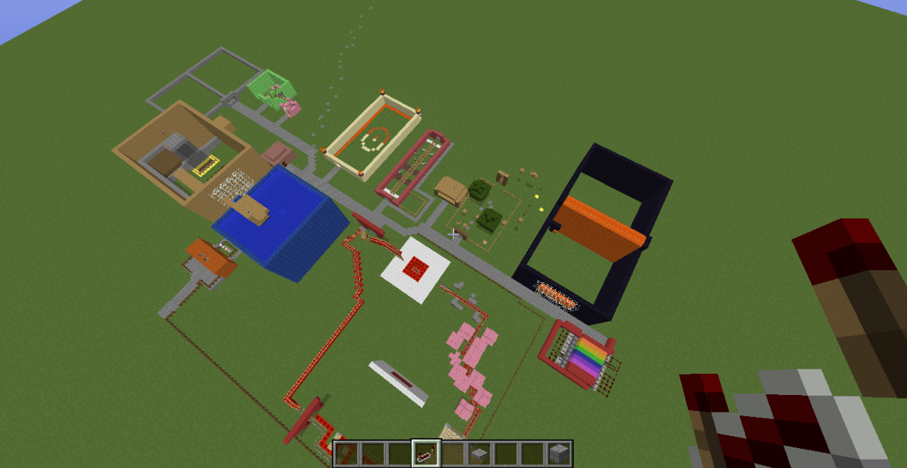 PAT AND JEN AMUSEMENT PARK Minecraft Map