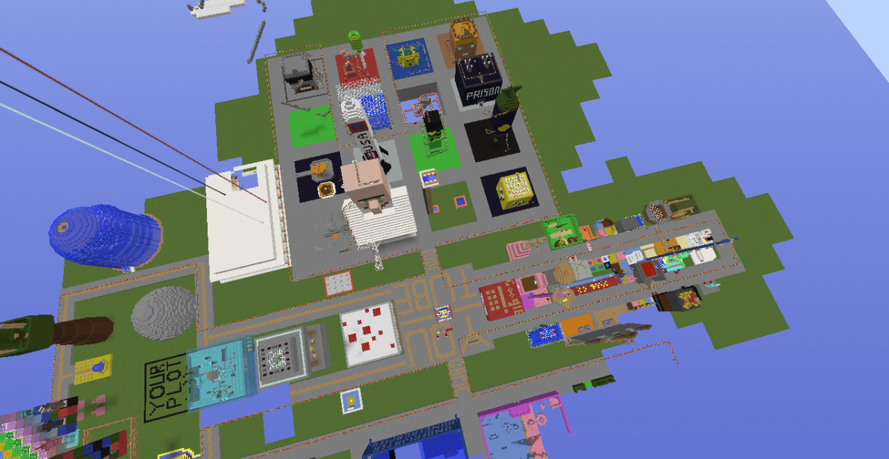 The Youtuber Park Minecraft Map