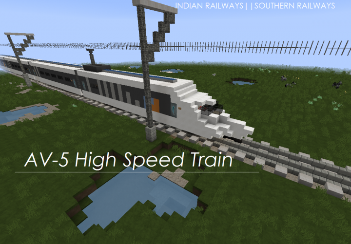 AV-5 High Speed Train || SR || SOUTHERN RAILWAY [Remastered] Minecraft Map