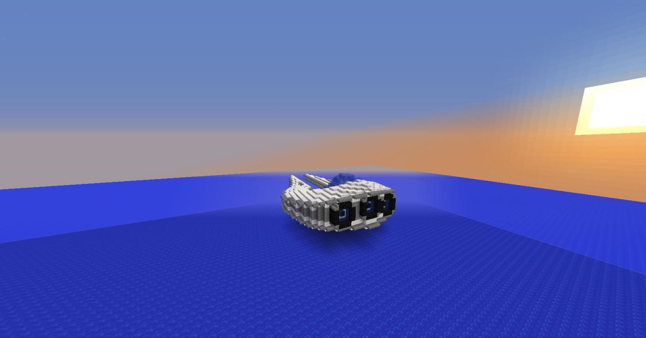 Small Spaceship Minecraft Map