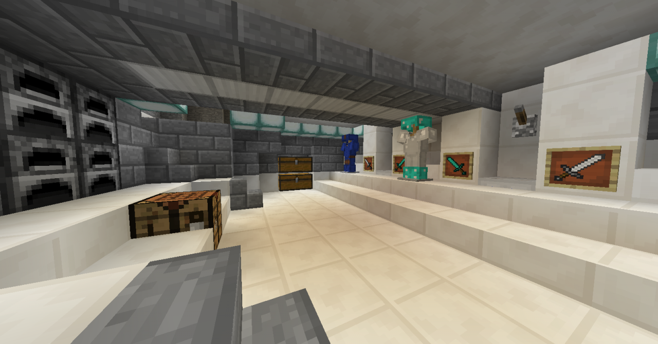 Small Spaceship Minecraft Map