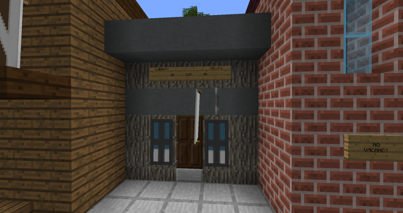 Gravity Falls - Full recreation Minecraft Map