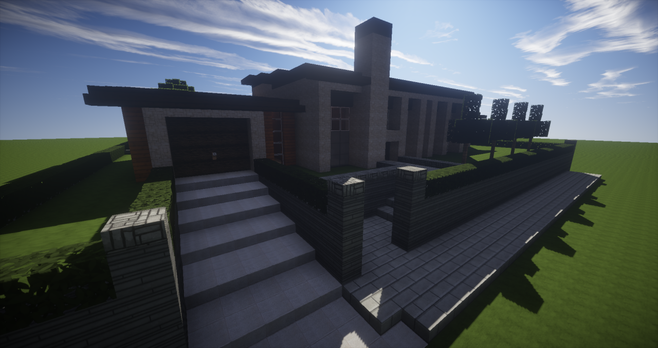 Modern Landhouse #5 Minecraft Map