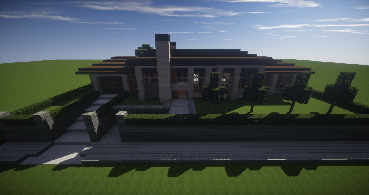Modern Landhouse #5 Minecraft Map