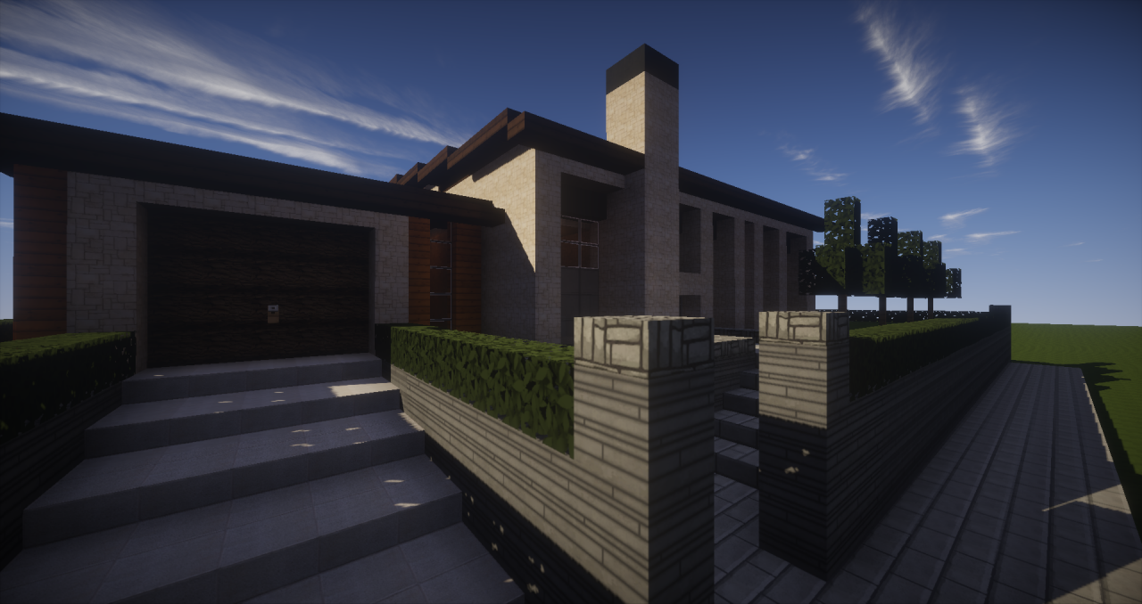 Modern Landhouse #5 Minecraft Map