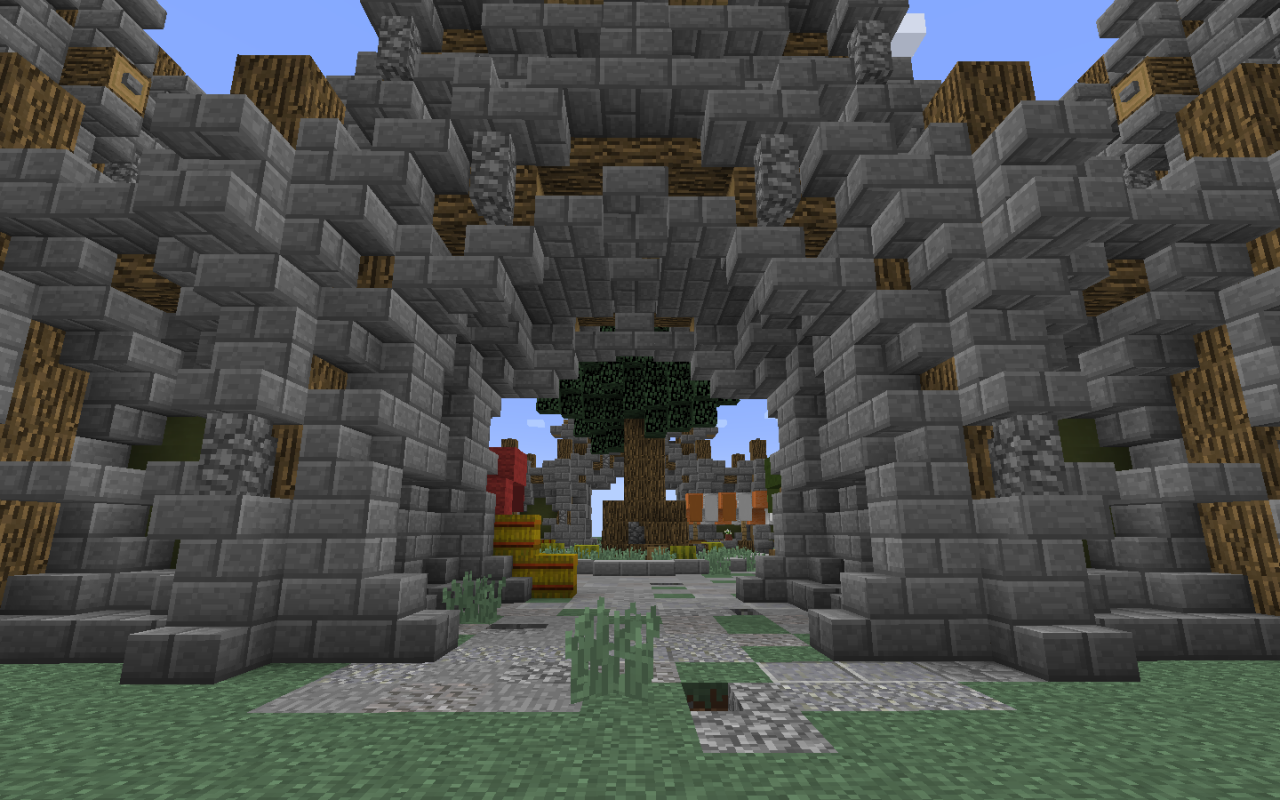 Medieval Market Square Minecraft Map