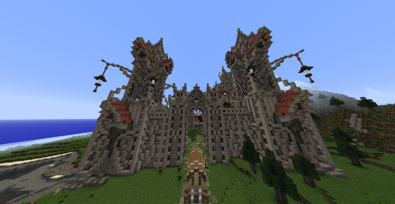 Medieval Fantasy Castle Minecraft Map