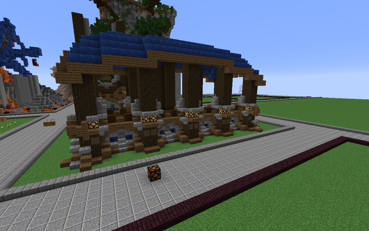 Detailed fancy building [WIP] Minecraft Map