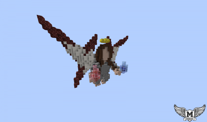 Angel | Organic Build #2 | Built by Valgonir Minecraft Map