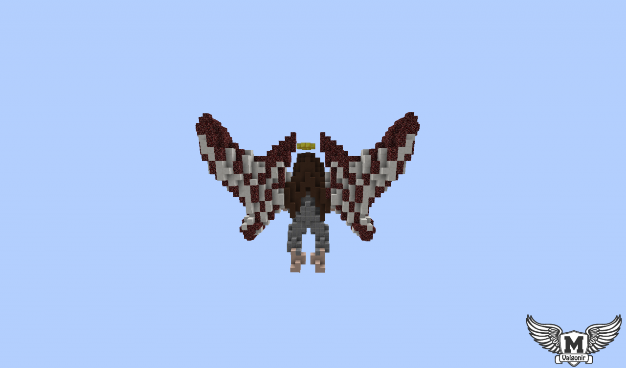 Angel | Organic Build #2 | Built by Valgonir Minecraft Map