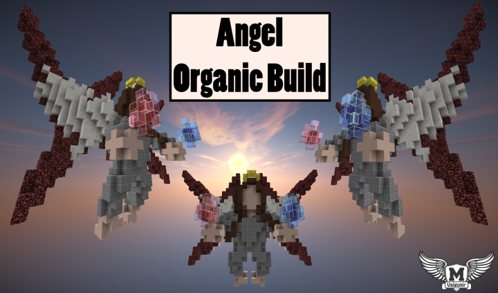 Angel | Organic Build #2 | Built by Valgonir Minecraft Map
