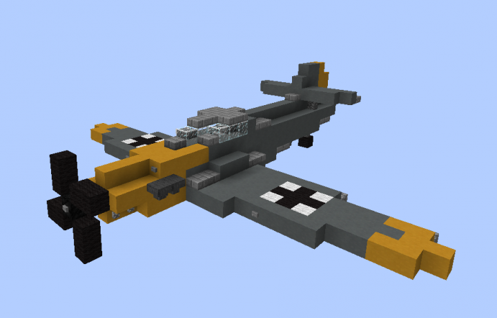 Messerschmitt Bf 109 E-3 | by arbuz36 | Aliquam Minecraft Map