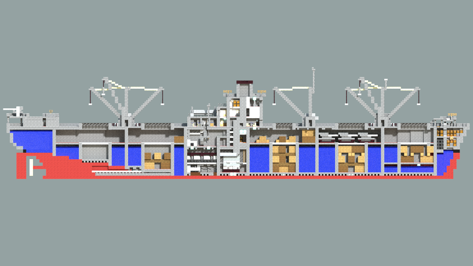 Liberty Ship Minecraft Map