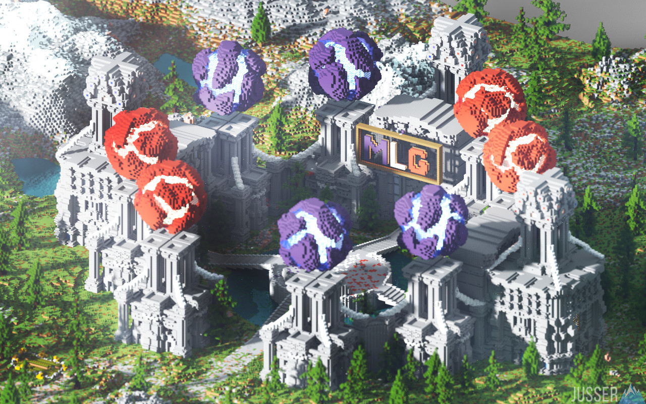 MLG Hub ~ a project by Jusser ~ Minecraft Map