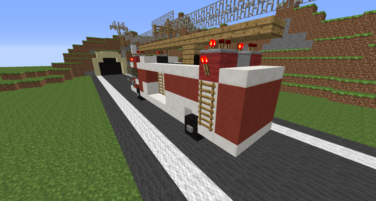 Basic Fire Engine [v2] Minecraft Map