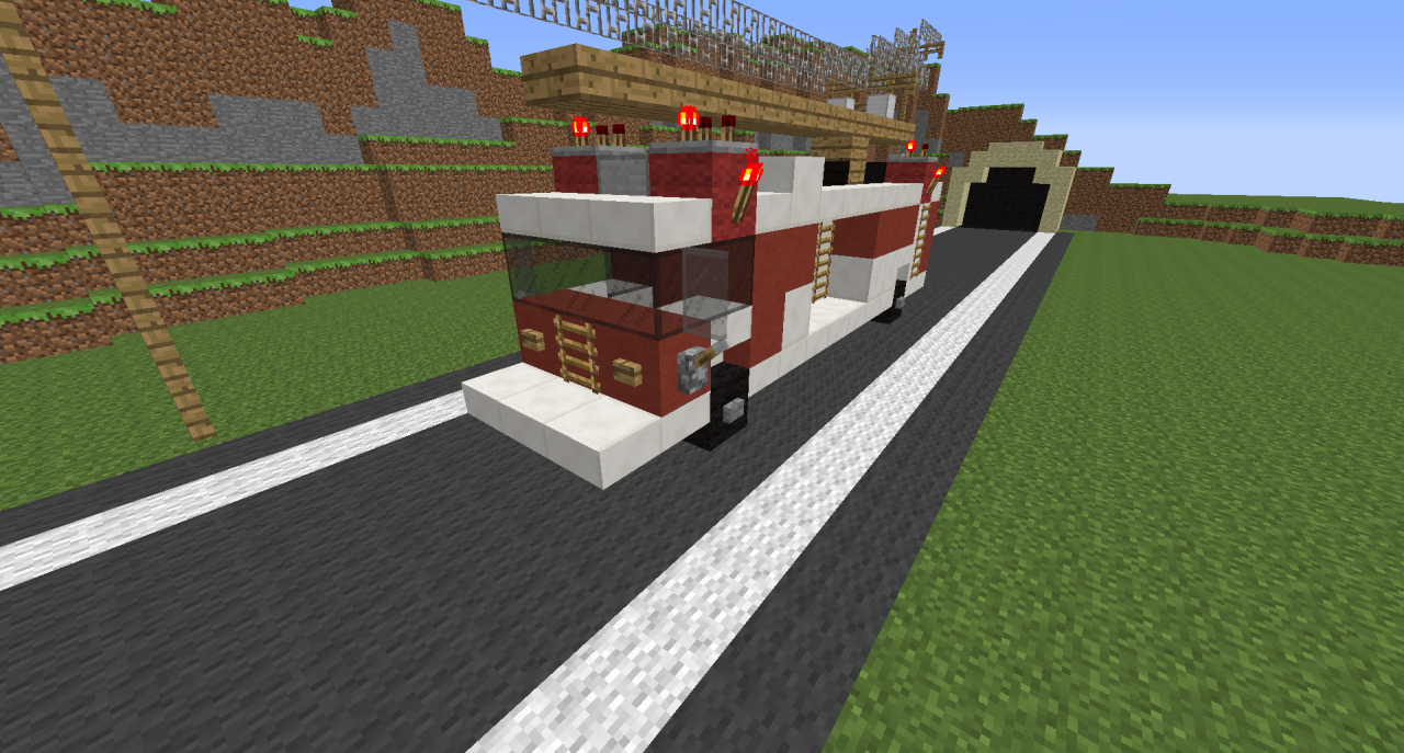 Basic Fire Engine [v2] Minecraft Map