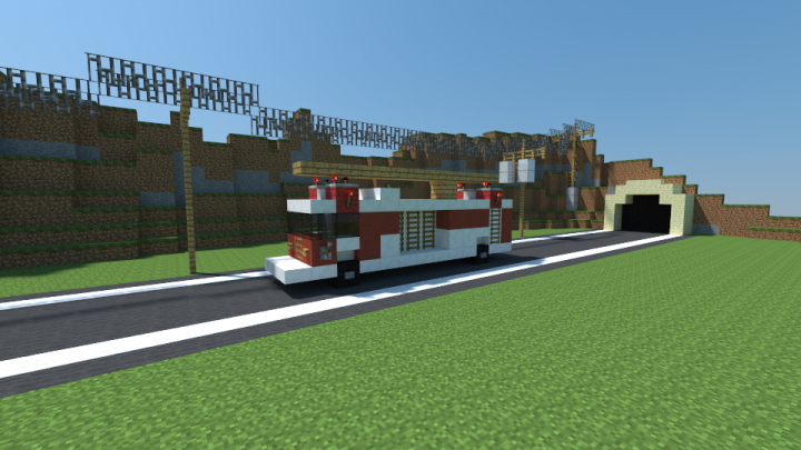 Basic Fire Engine [v2] Minecraft Map