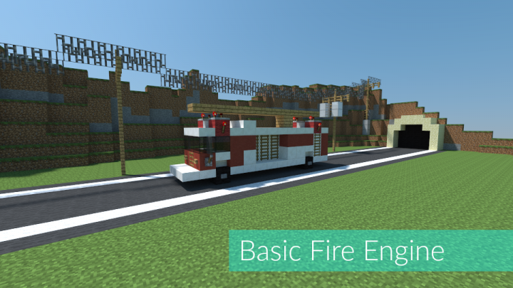 Basic Fire Engine [v2] Minecraft Map