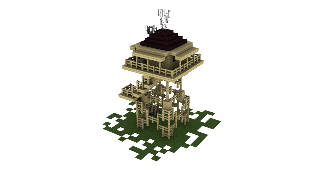 A Watch Tower [Inspired by the game FireWatch] Minecraft Map