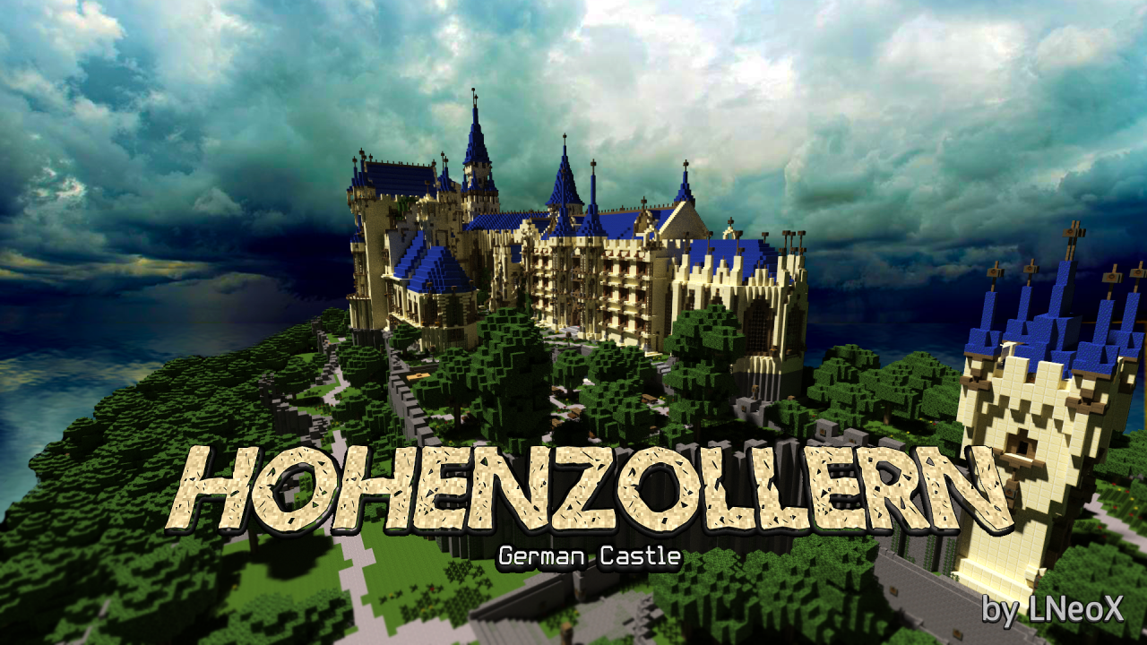 Hohenzollern Castle Minecraft Schematics
