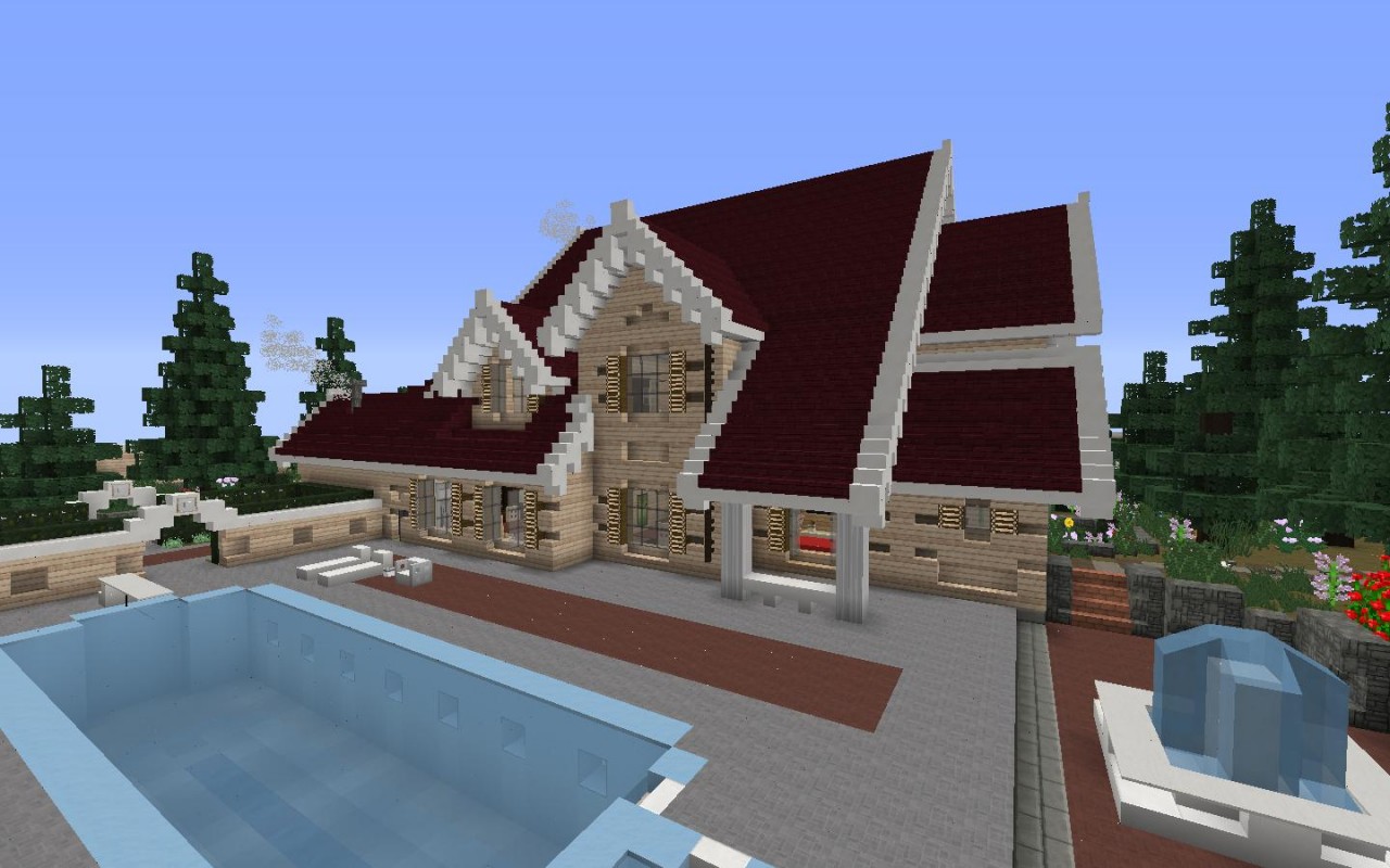 Traditional Mansion Minecraft Map