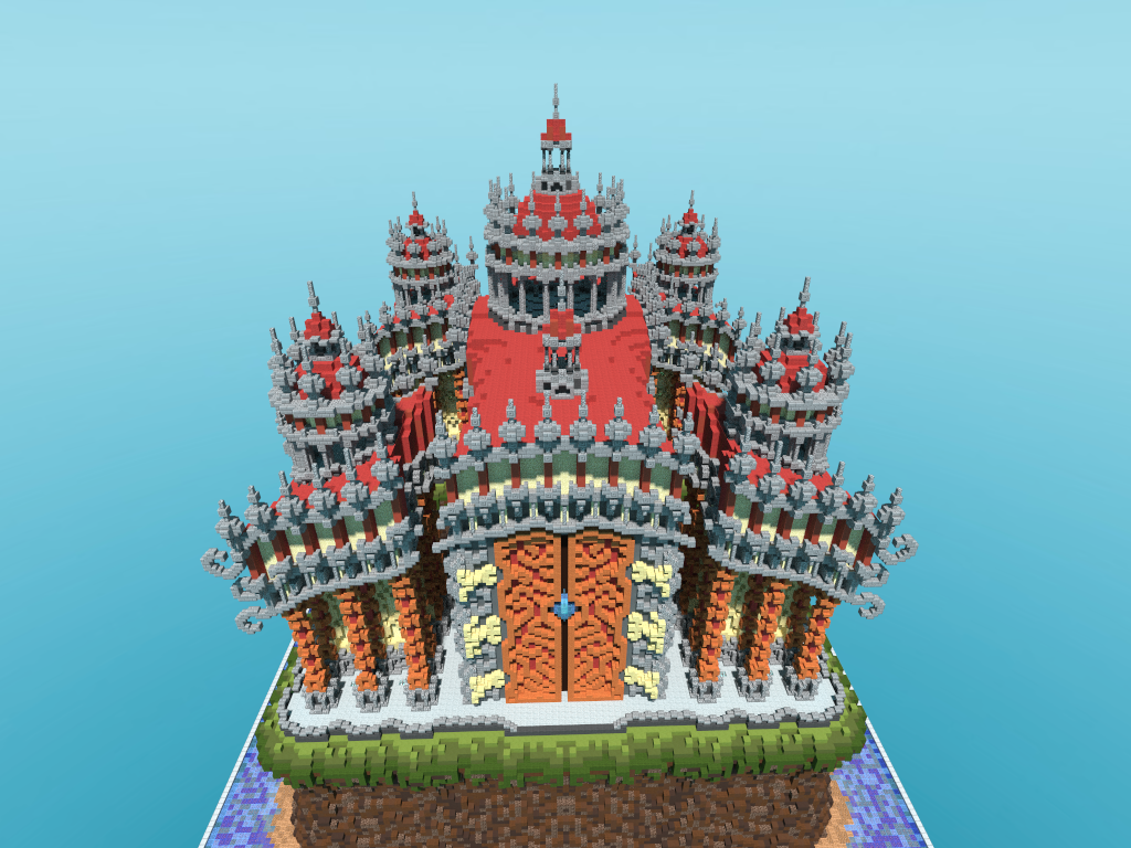 Fantasy creative spawn Minecraft Map
