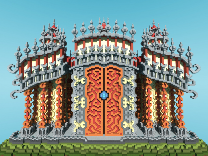 Fantasy creative spawn Minecraft Map