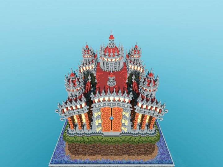 Fantasy creative spawn Minecraft Map