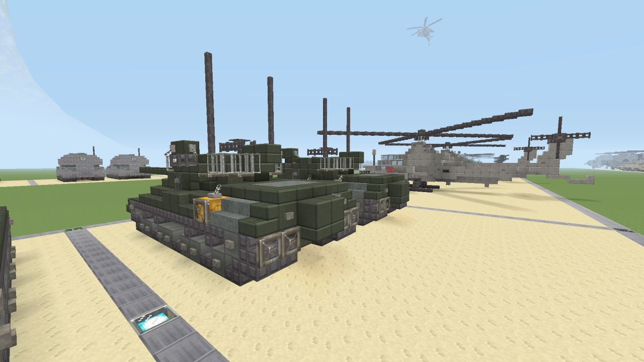 Modern Warfare: Leopard 1 Tank (Tutorial) Minecraft Map