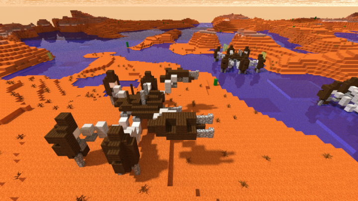 LM432 Crab Droid STAR WARS Minecraft Map