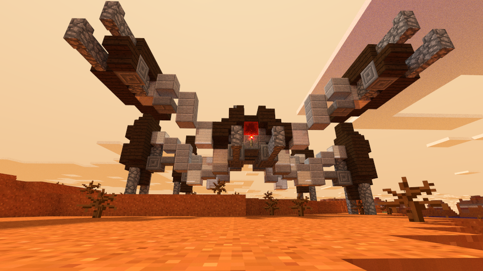 LM432 Crab Droid STAR WARS Minecraft Map