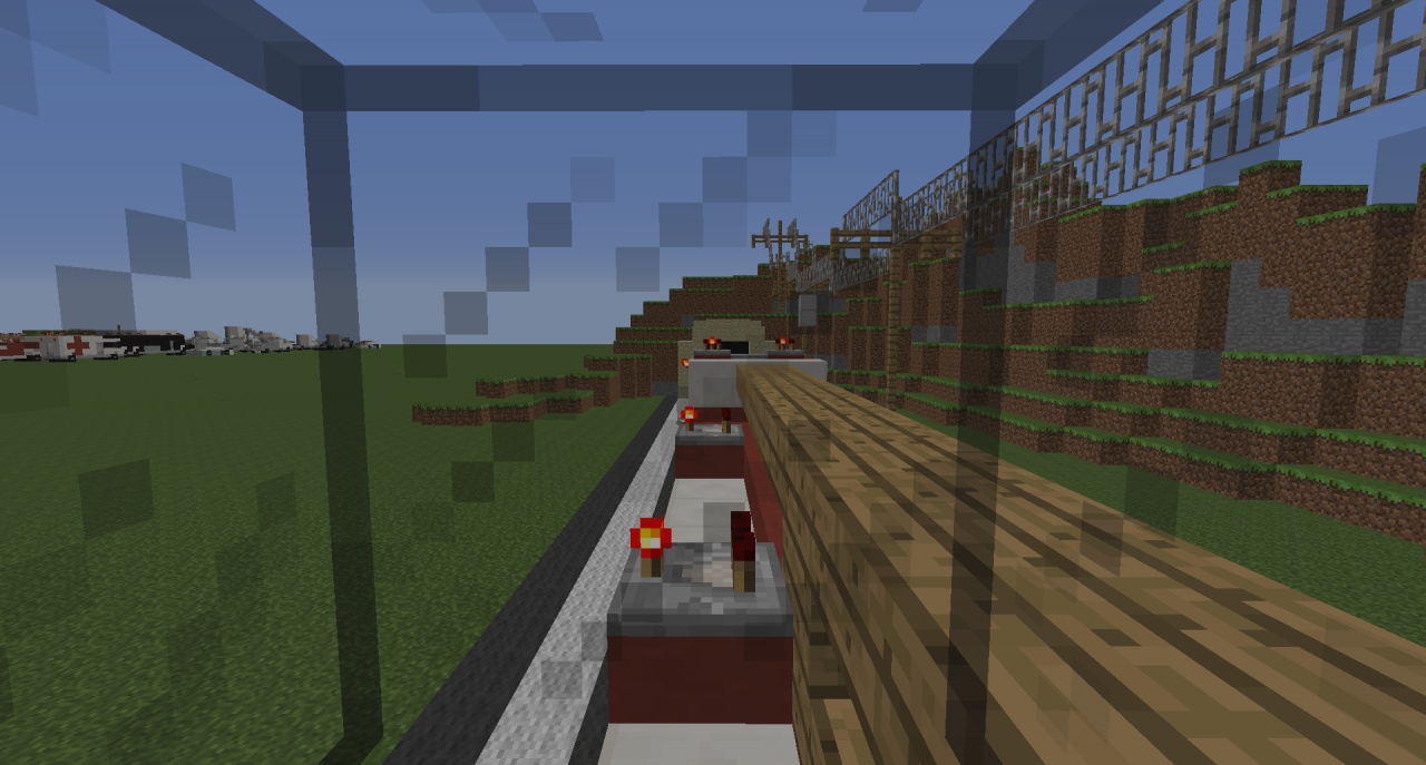 Long Ladder Fire Truck | Tiller Truck [v2] Minecraft Map