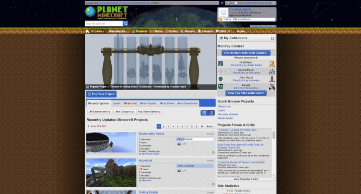 "Dreams in testing Tubes" [Cinématic + Download] Minecraft Map