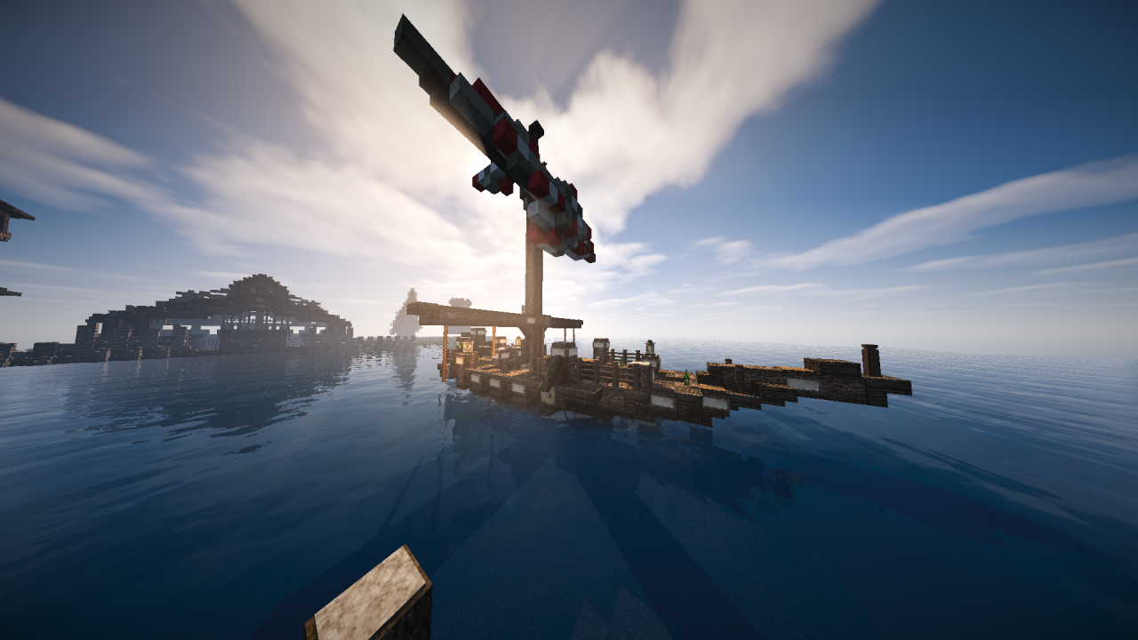 Large Medieval Ship Minecraft Map