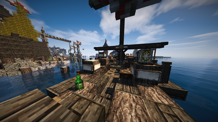 Large Medieval Ship Minecraft Map