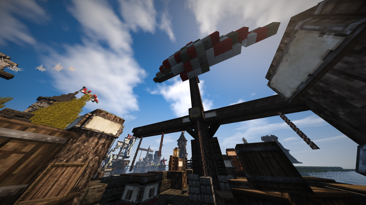 Large Medieval Ship Minecraft Map