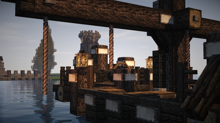Large Medieval Ship Minecraft Map