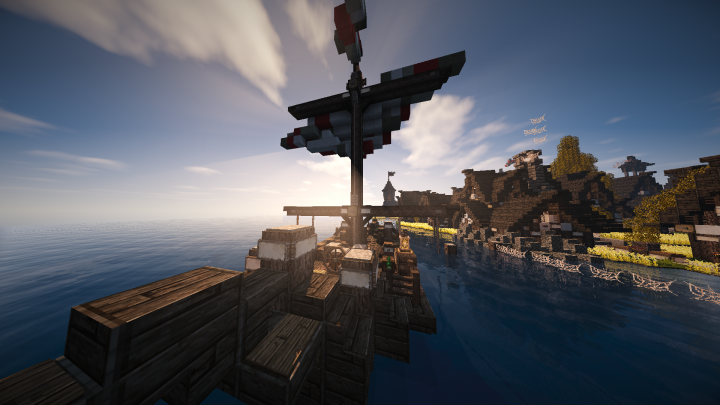 Large Medieval Ship Minecraft Map