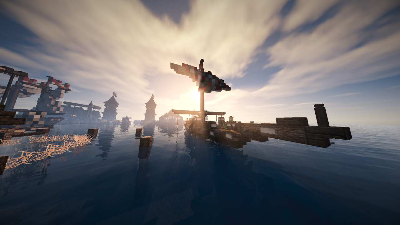 Large Medieval Ship Minecraft Map