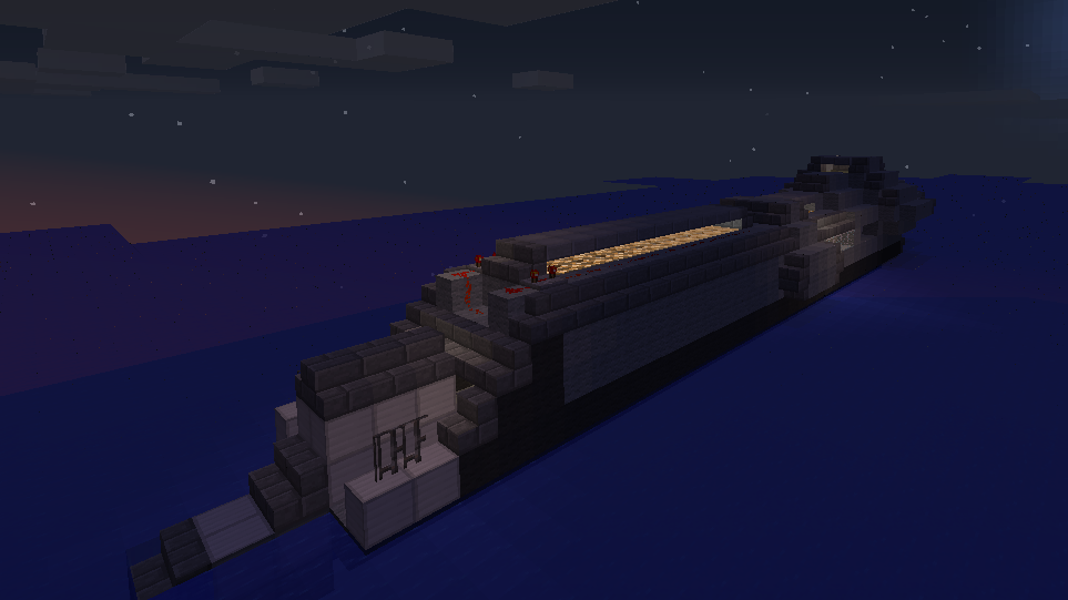Future Navy Ship MK1 Minecraft Map