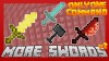 MORE SWORDS with only one command block [v2 | with custom textures] Minecraft Map