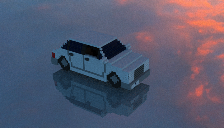 Small Hatch-Back Vehicle Minecraft Map