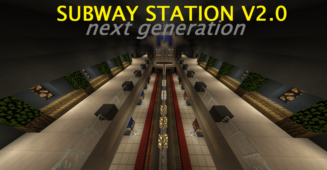 Underground Subway/Metro Station V2.0 NEXT GEN (w. 2 metro lines) 4 ...