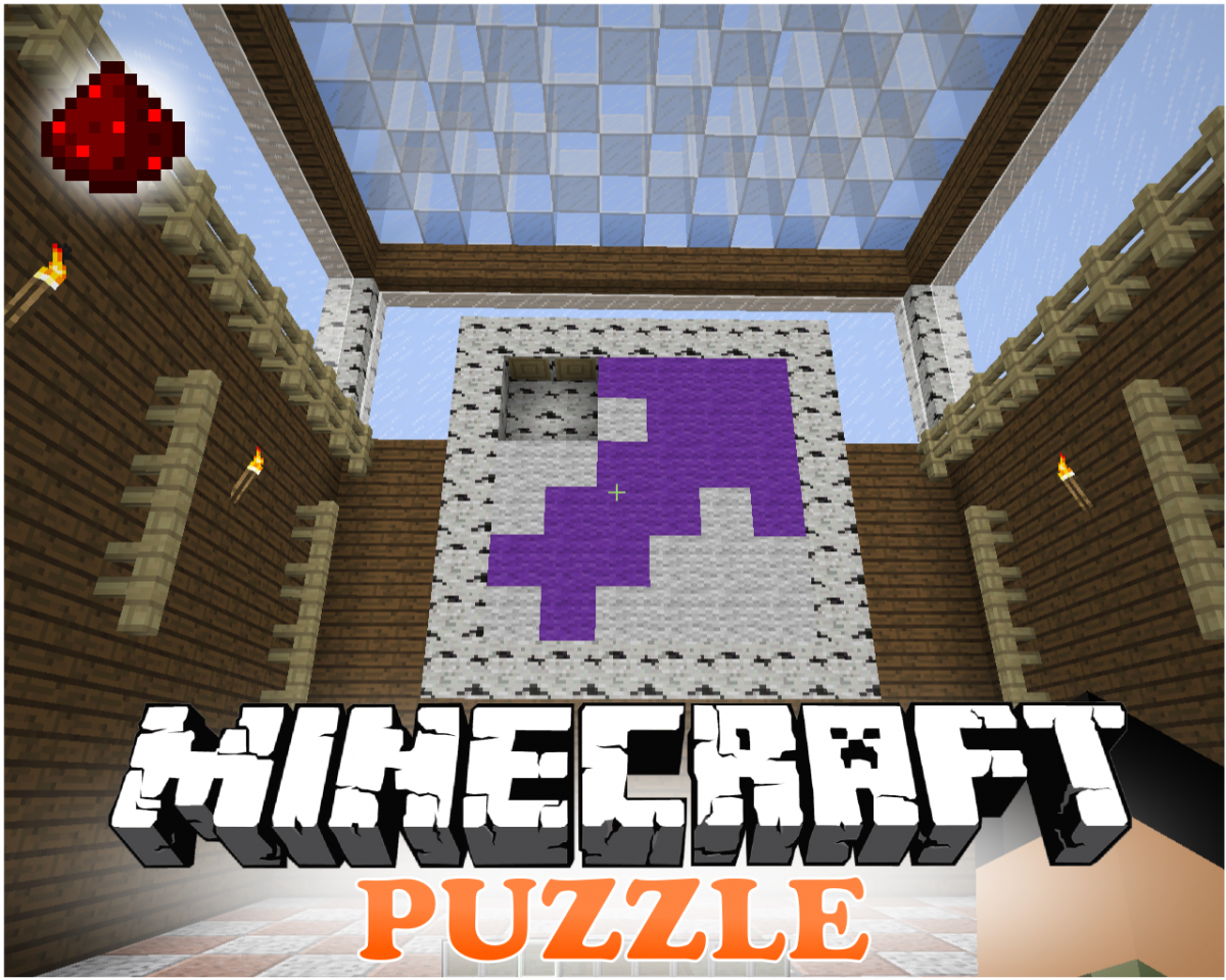 Sliding Puzzle Minecraft Map