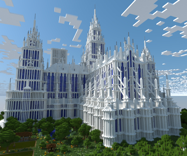 White Cathedral Minecraft Map