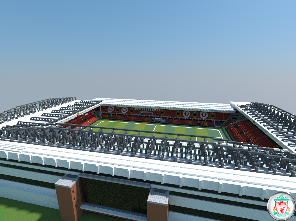 [EPL] Liverpool - Anfield Minecraft Map