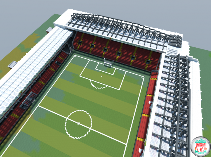[EPL] Liverpool - Anfield Minecraft Map