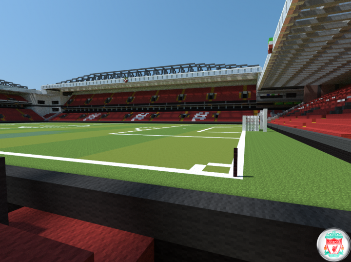 [EPL] Liverpool - Anfield Minecraft Map
