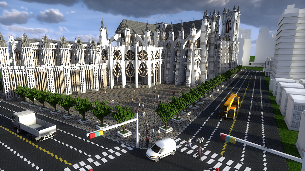 WestMinster Abbey Minecraft Map