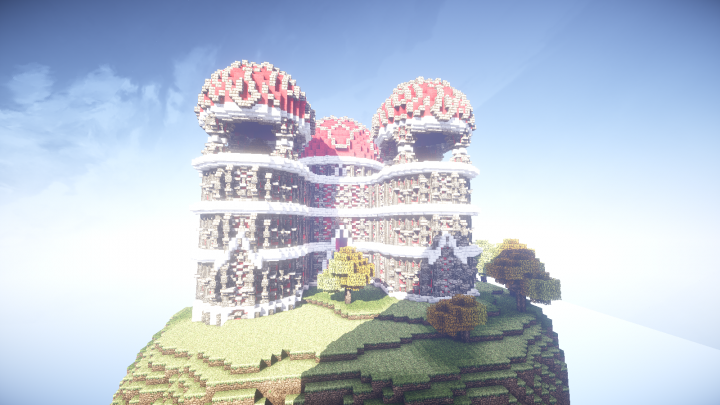 Skyloft Temple Minecraft Map